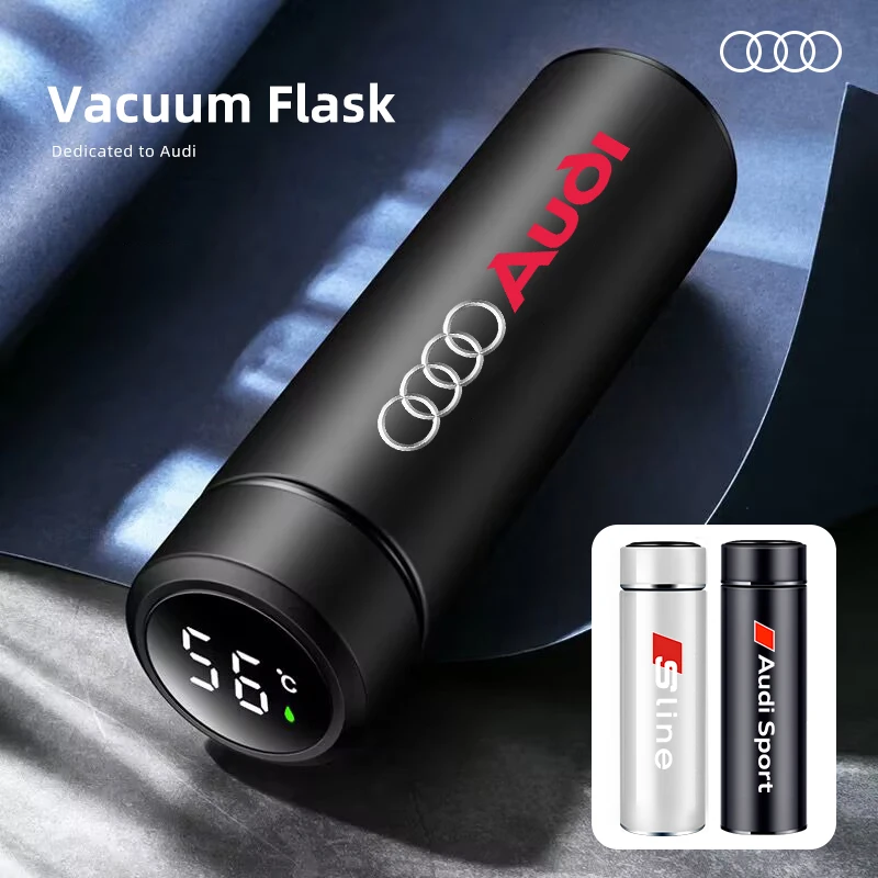 Car-Stainless-Steel-Intelligent-Temperature-Insulation-Cup-Audi-sline ...