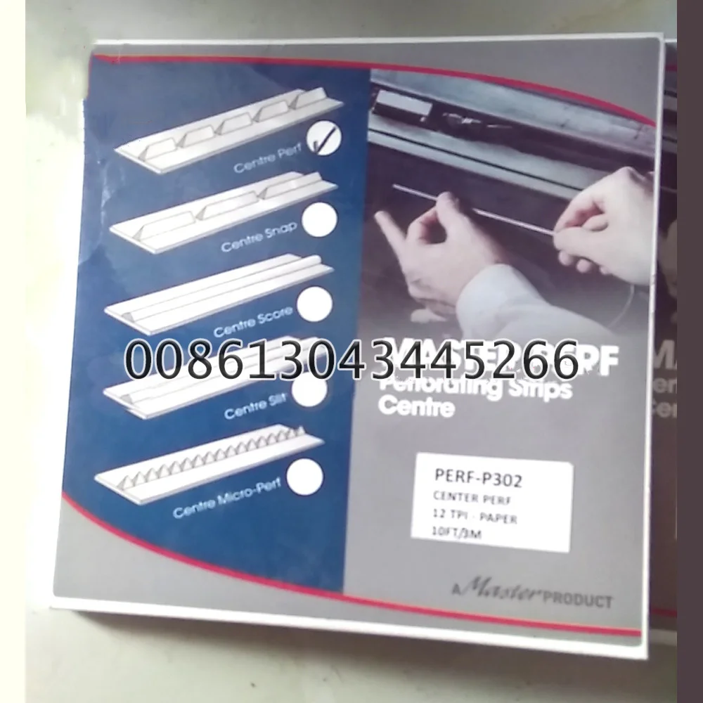 2pcs Perforating Strips Center Perf Perforating Rules for Offset printing machine heidelberg GTO ...