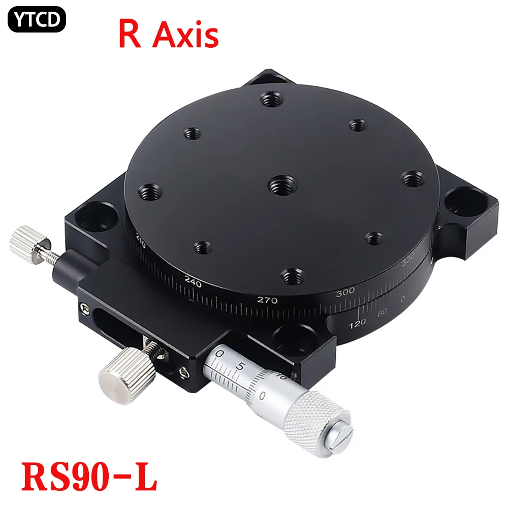 R-axis-90mm-RS90-L-Manual-Sliding-Table-360-Degree-Rotation-Precision ...