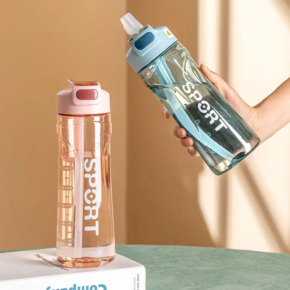 800ml-Water-Bottle-Large-Capacity-Plastic-Drinking-Cup-Transparent ...