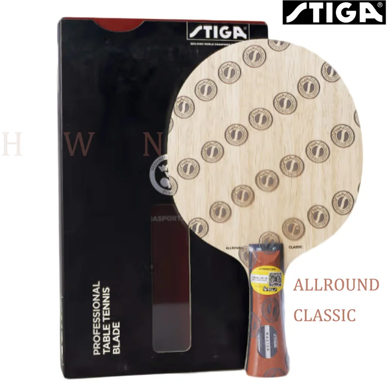 Genuine-STIGA-Allround-Classic-Table-Tennis-Blade-5-Ply-Pure-Wood ...