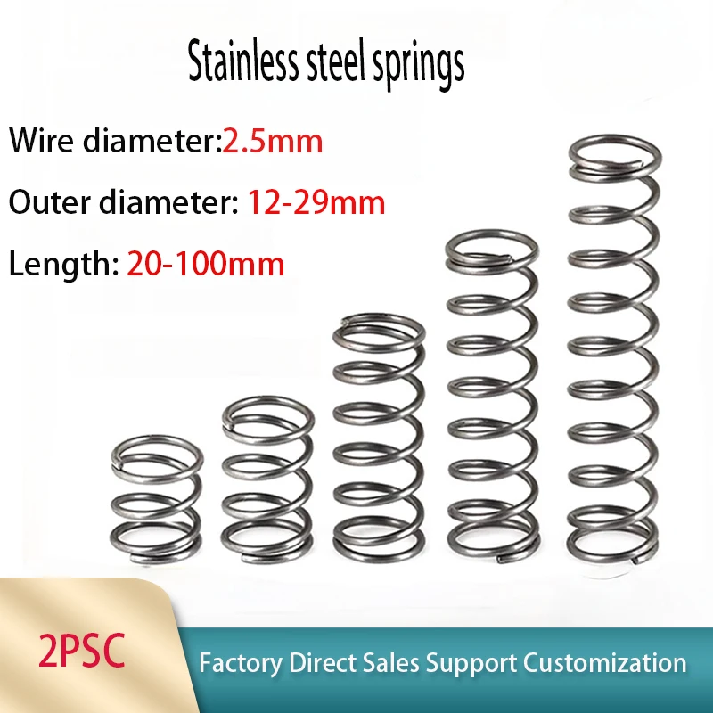 2.5mm compression spring, rotor return spring, release pressure spring ...
