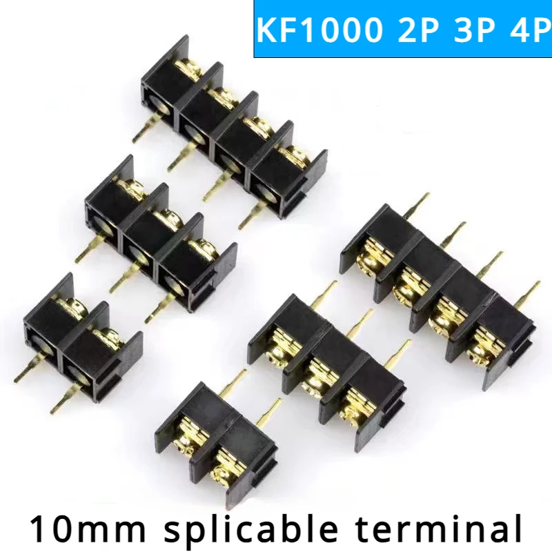 5-10Pcs-KF1000-2P-3P-4P-PCB-Screw-Terminal-Block-Connector-Pitch-10MM ...