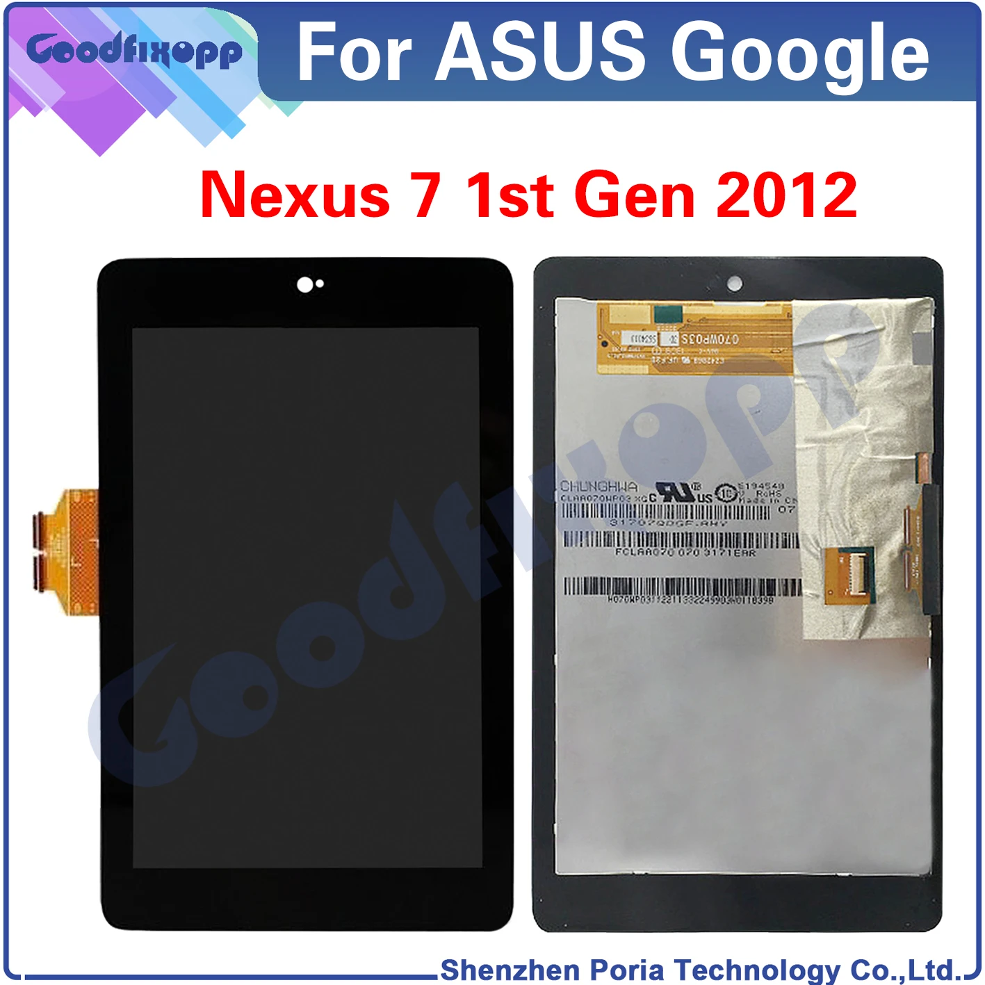 For ASUS Google Nexus 7 1st Gen 2012 ME370T ME370 LCD Display Touch ...