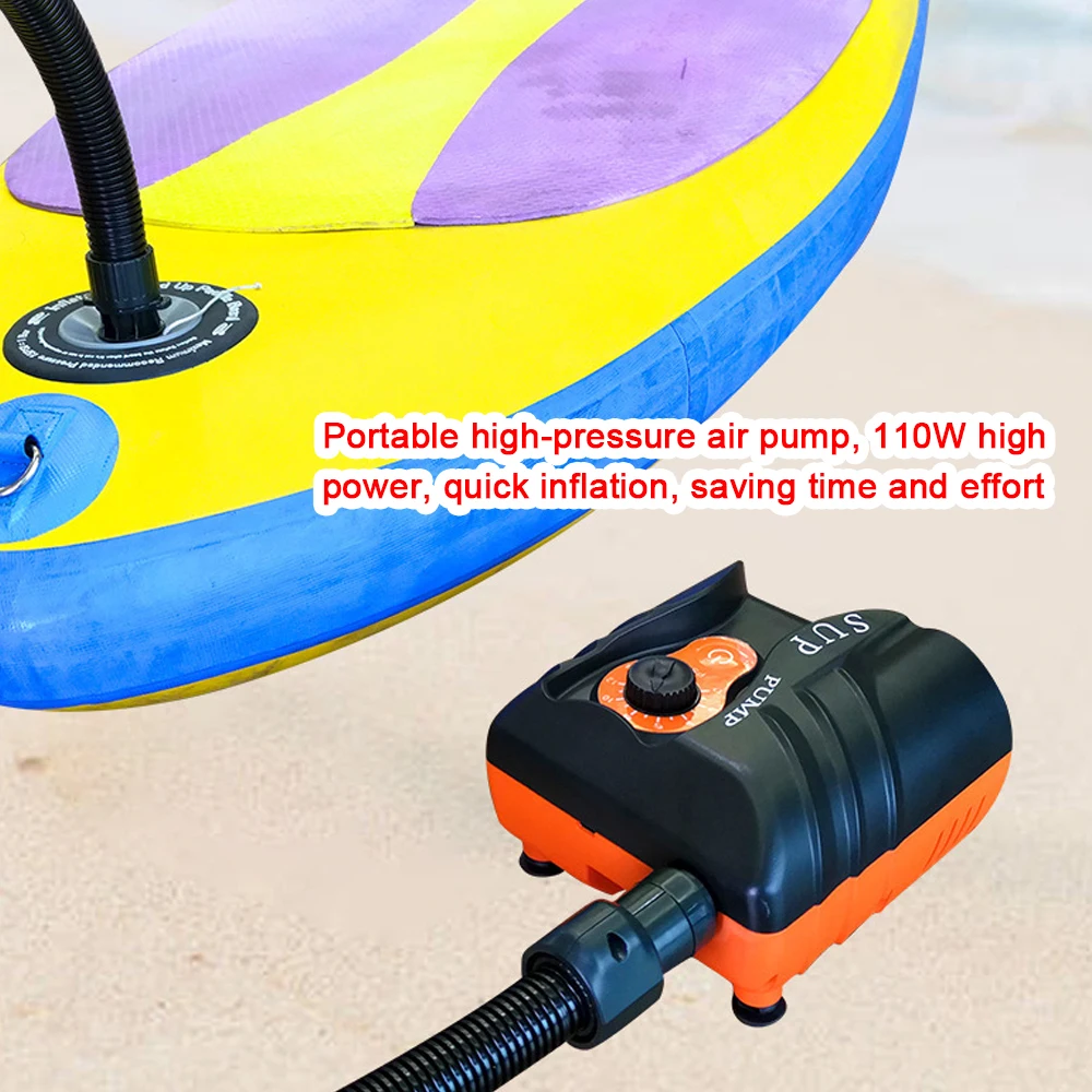 16PSI-Electric-Air-Pump-High-Pressure-Air-Compressor-Portable-Tire ...
