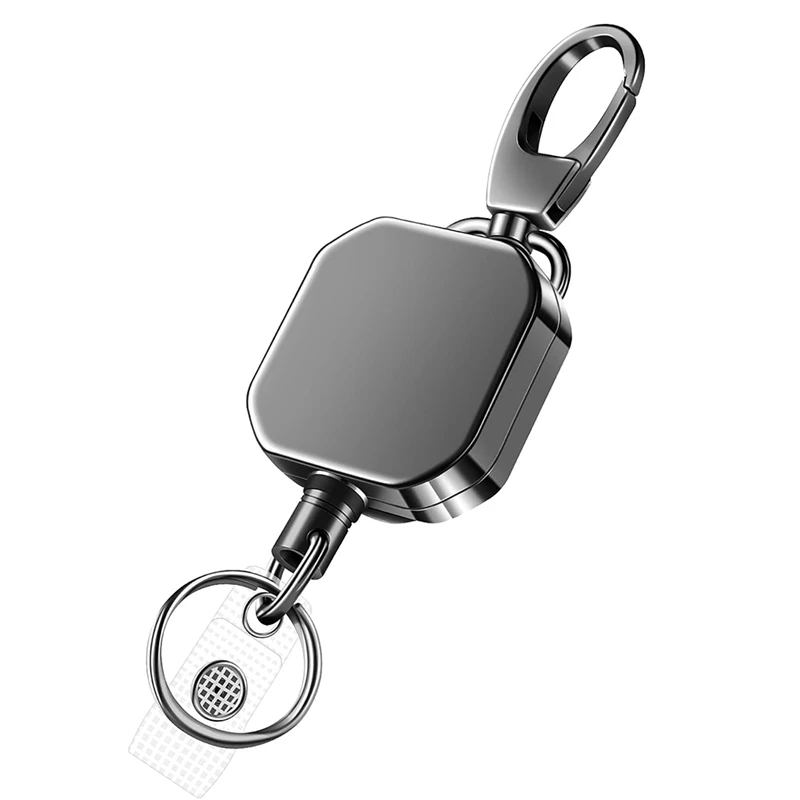 2-Pack-Heavy-Duty-Metal-Retractable-Badge-Holders-Carabiner-Keychain ...