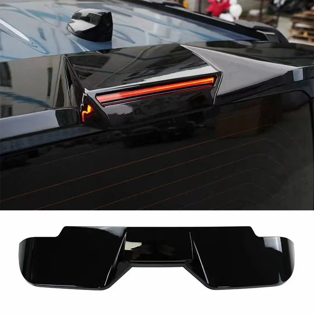 ABS Black Rear Spoiler Wing Flap for Land Rover Defender 2020 2021 Rear ...