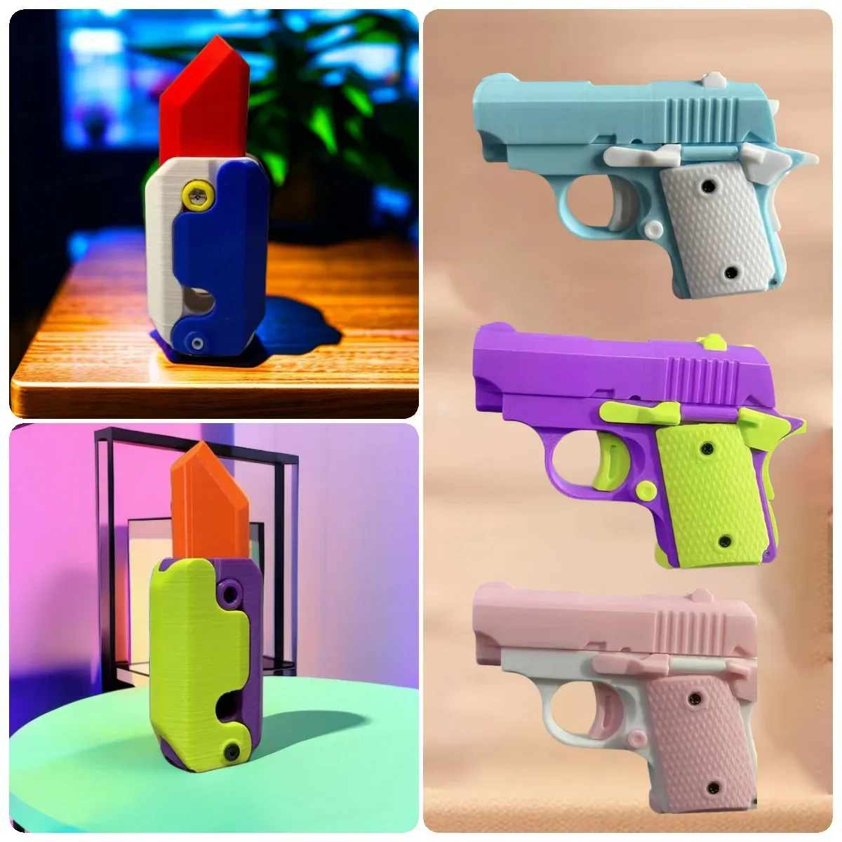 3d-Gravity-Jumping-Little-Radish-Knife-Minimal-Model-Toy-Gun-Not-Firing ...
