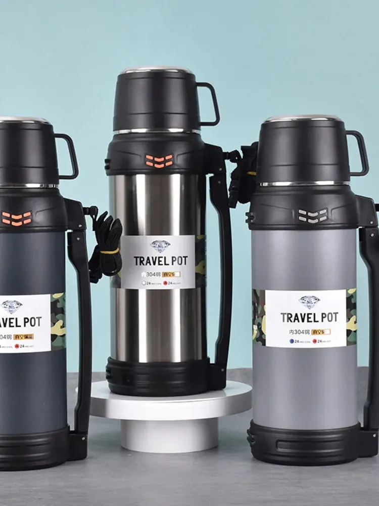 Large-capacity-304-stainless-steel-insulated-pot-one-cover-two-purpose ...