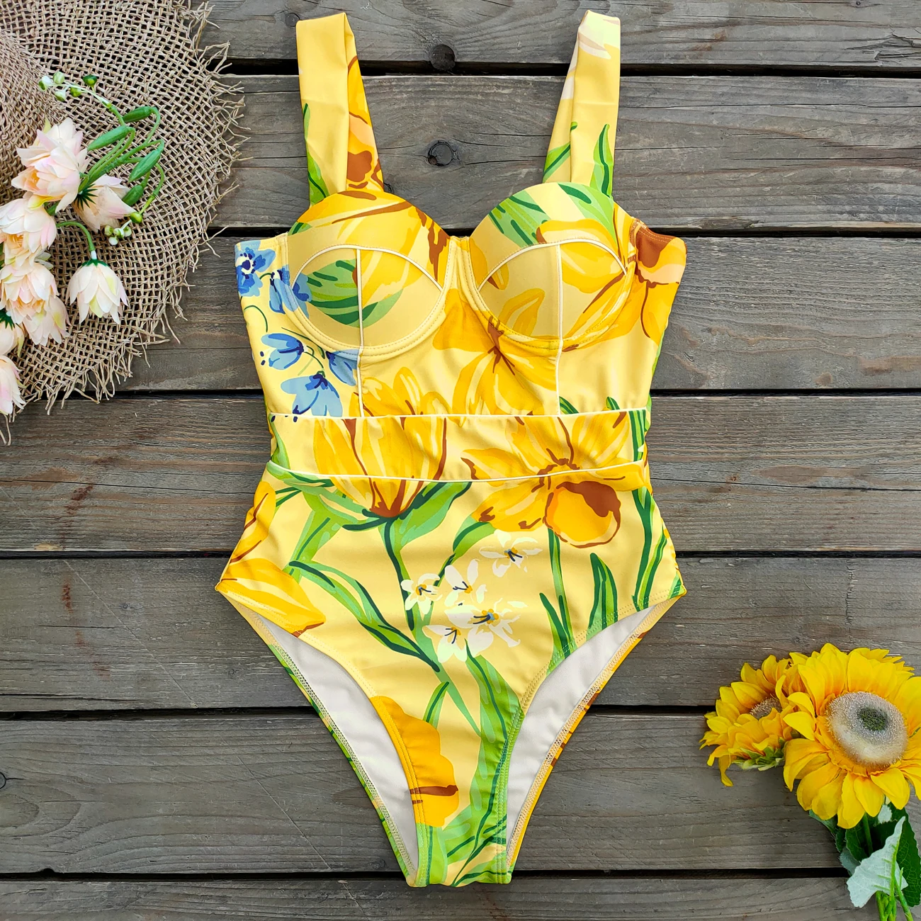 Badeanzug – Bademode für Frauen sexy Push-up Sommer Sonne Strand ...