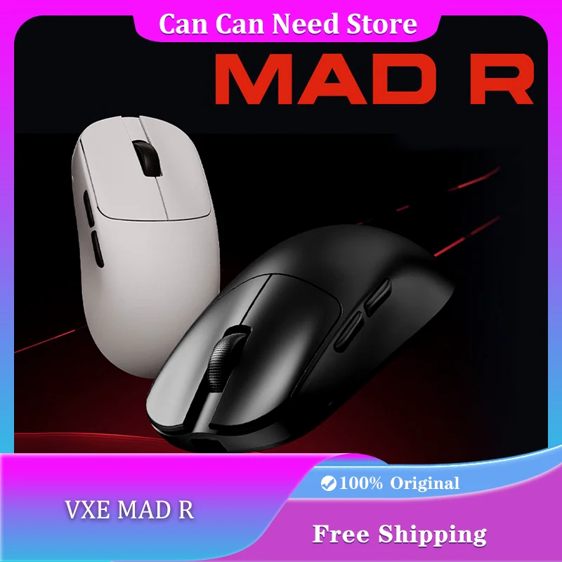 VGN-VXE-MAD-R-MAJOR-Wireless-Mouse-Dual-Mode-Paw3395-3950-Sensor-8K-FPS ...