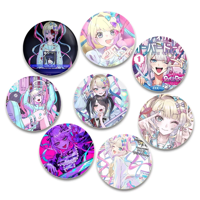 32-44-58mm-Cute-Game-Anime-Needy-Streamer-Overload-KAngel-Pin-Round ...