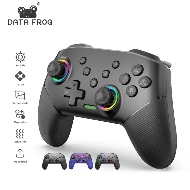DATA-FROG-Wireless-Controller-For-Nintendo-Switch-OLED-Lite-Console-Pro ...