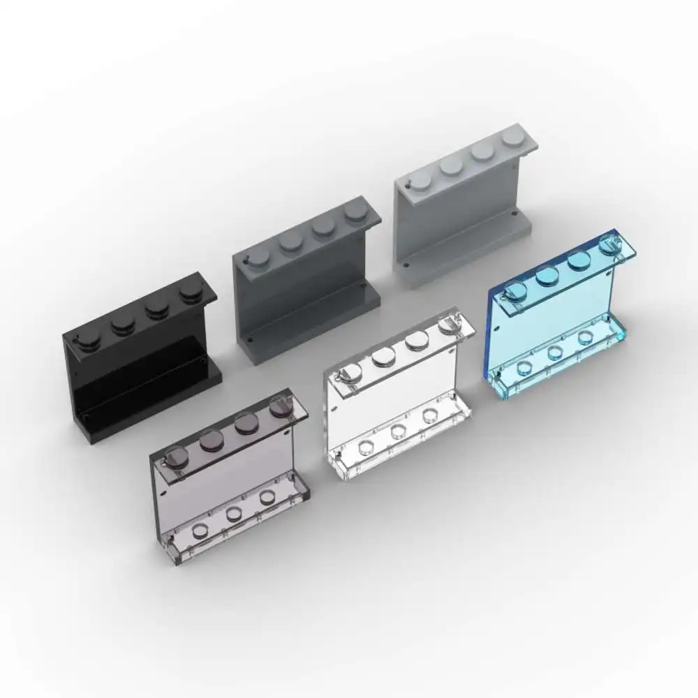 MOC-10PCS-4215-Panel-1x4x3-Building-Blocks-Kit-60581-87543-Hollow-Studs ...