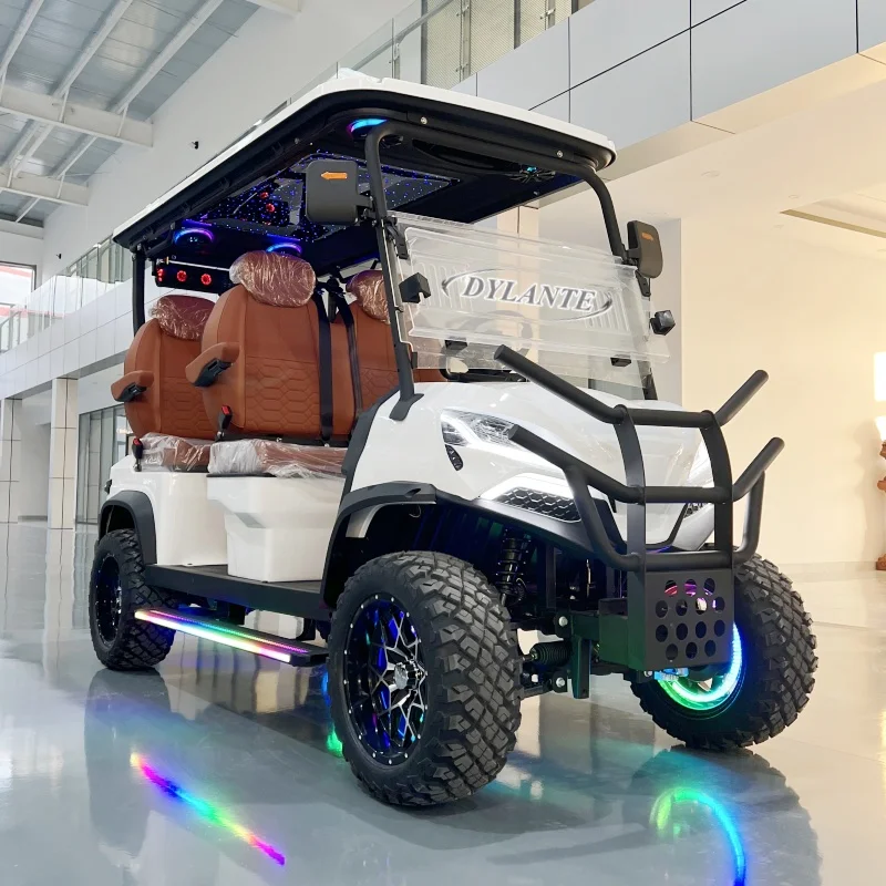 New Design 48v 60V 72V Electric Lifted Street Legal Golf Carts Off Road ...