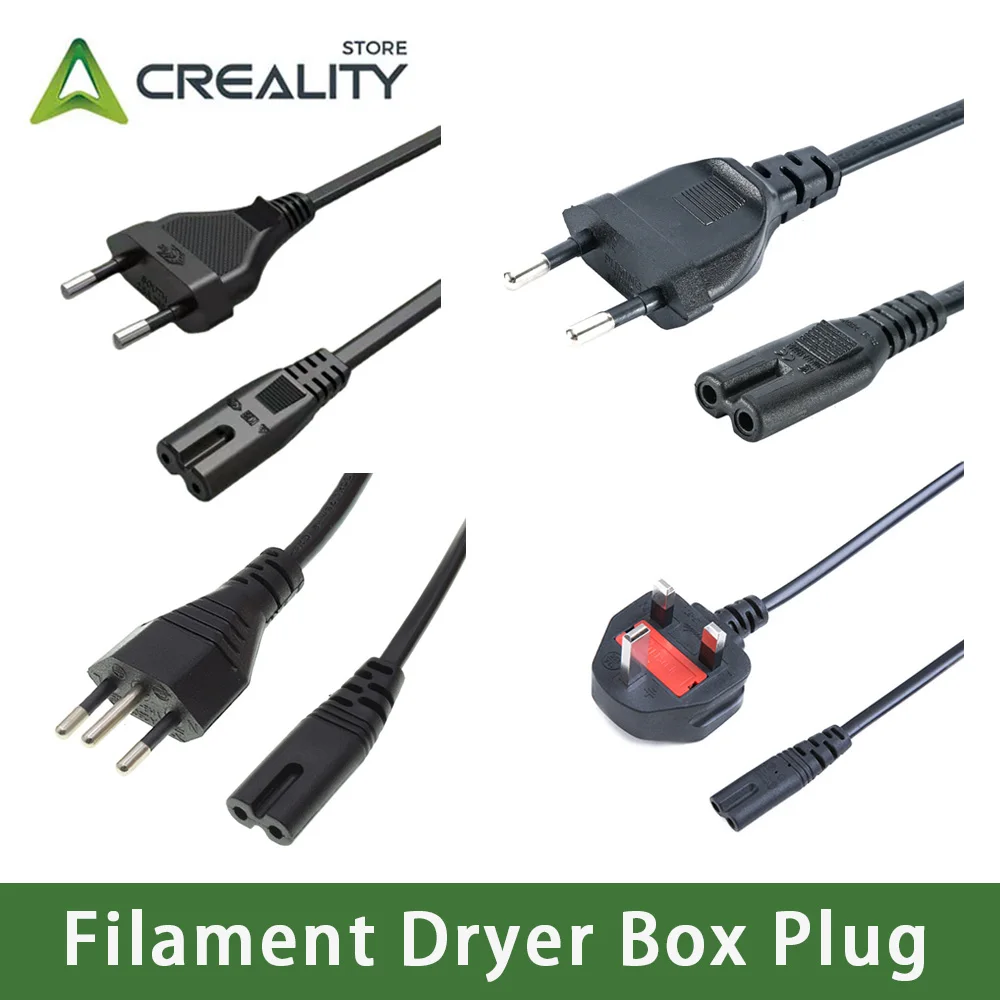 Creality Plug Power Cord for Creality Filament Dryer Box 3d Printer ...