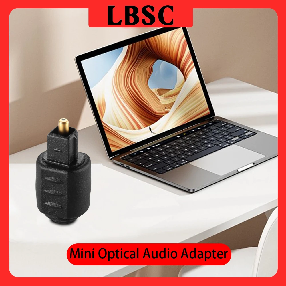 LBSC-Mini-Optical-Audio-Adapter-90-degree-right-angle-L-type-turn ...