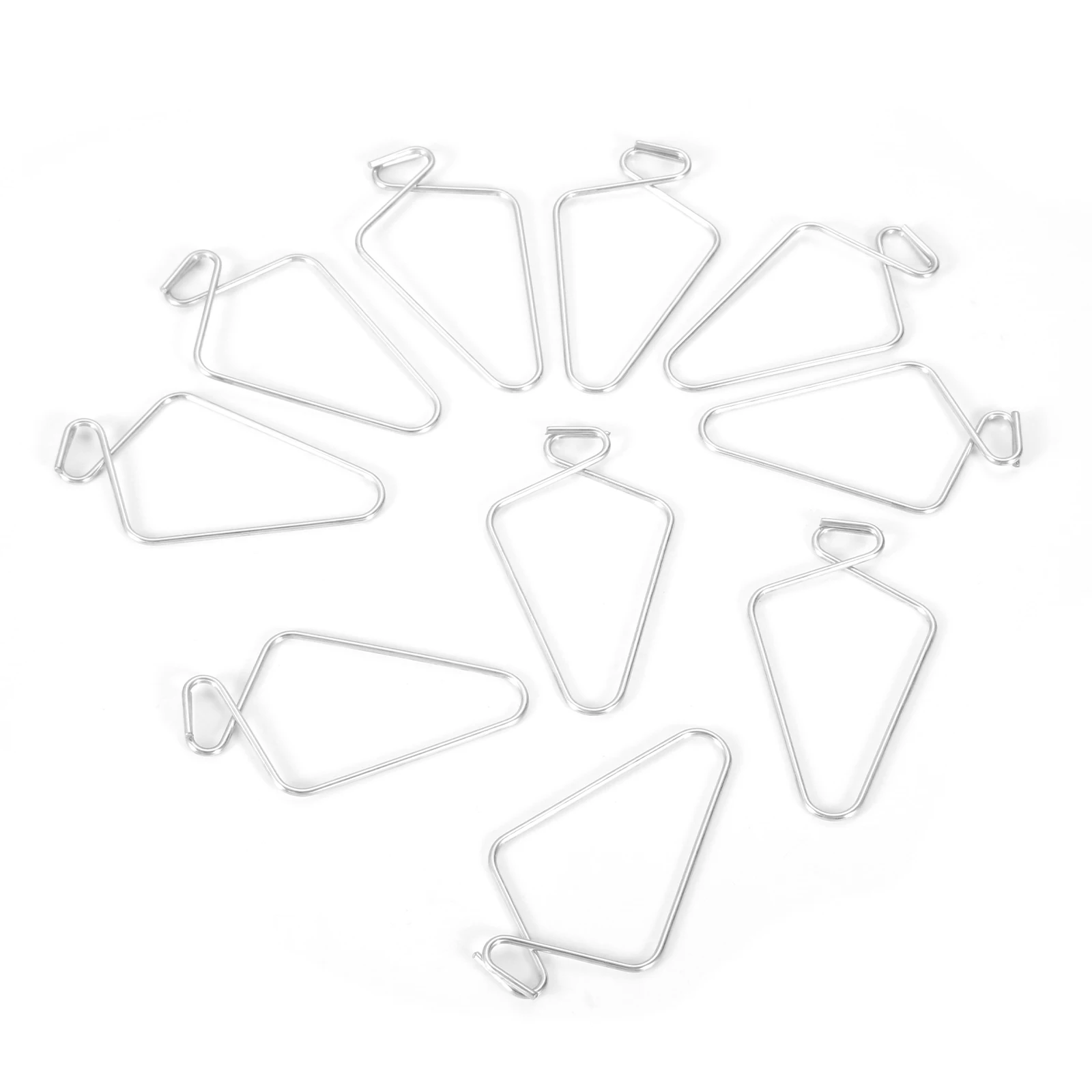 30Pcs Ceiling Hook Clips Drop Hanging Suspended Metal Hanger T-Bar ...