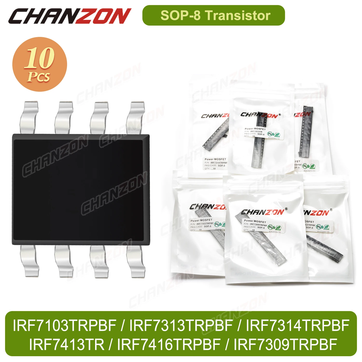 10PCS-Original-Sop-8-Irf7413-Irf7309-Irf7314-Irf7416-Irf7313-Irf7103-8-Pin-Smd-Mosfet-Power ...