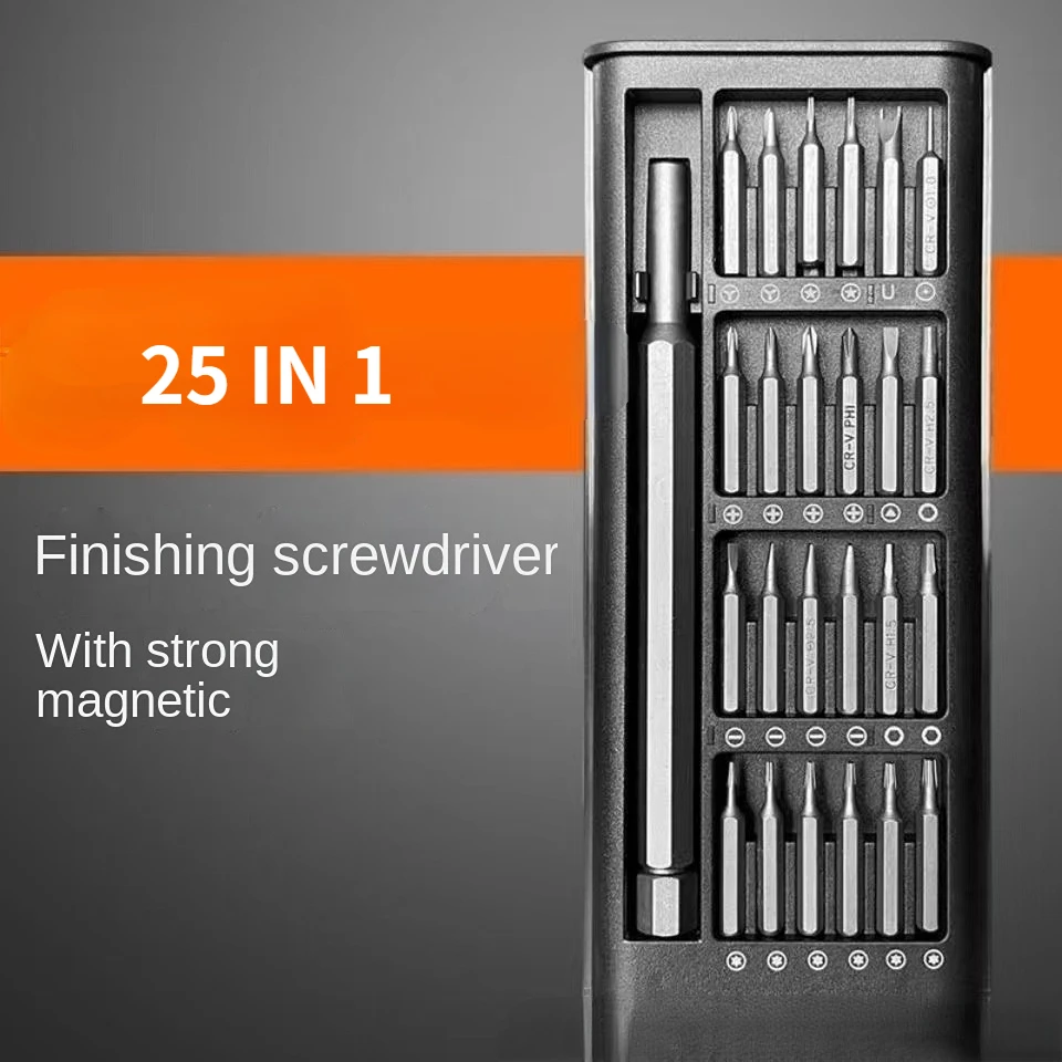 25 in 1 Screwdriver Set Magnetic Screw Driver Kit Bits Precision ...