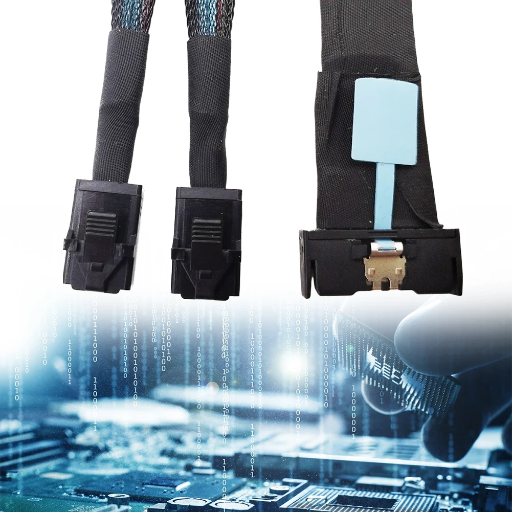 MCIO-8i-74P-Slimline-SAS-To-2-SFF-8643-Cable-0-8m-Server-High-Speed ...