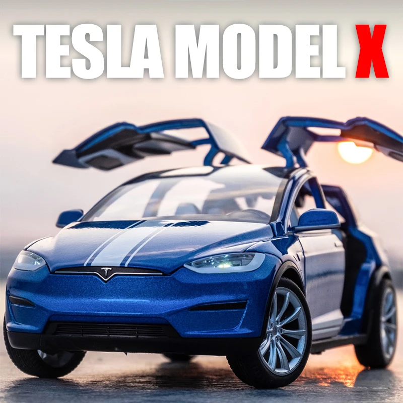1-20-New-Energy-Vehicle-Tesla-Model-X-Alloy-Model-Car-Miniature-Metal ...