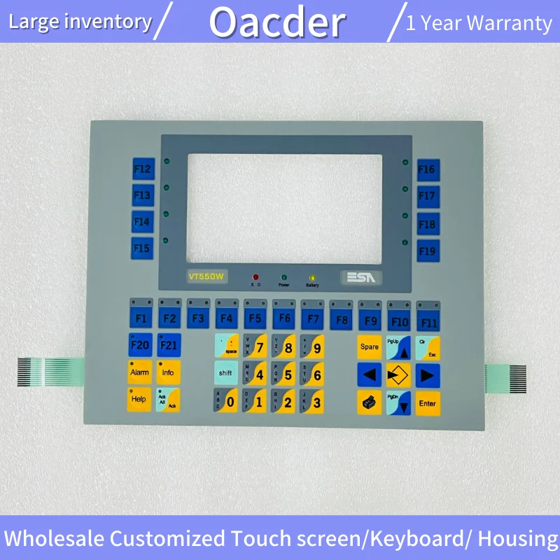 Touch-Screen-Panel-Glass-for-ESA-VT550-VT550W-S-N-99-249-02642-VT550 ...