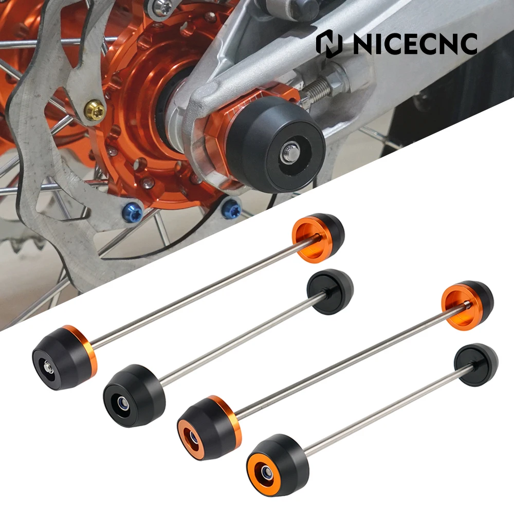 Motorcycle Front Rear Axle Sliders Fork | Ktm 790 Duke Crash Protection ...