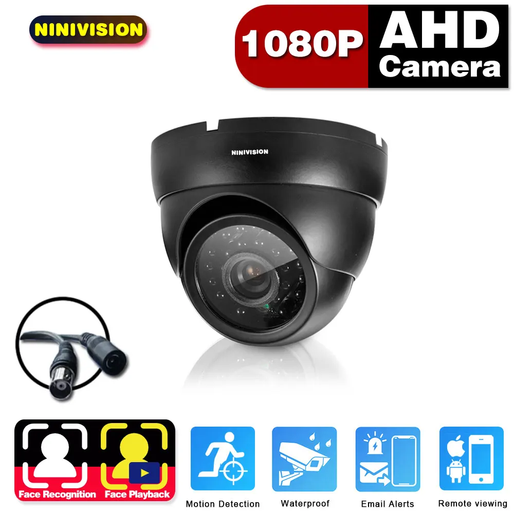 2MP 1080P Full HD Security Camera Outdoor/Indoor Infrared Night Vision ...