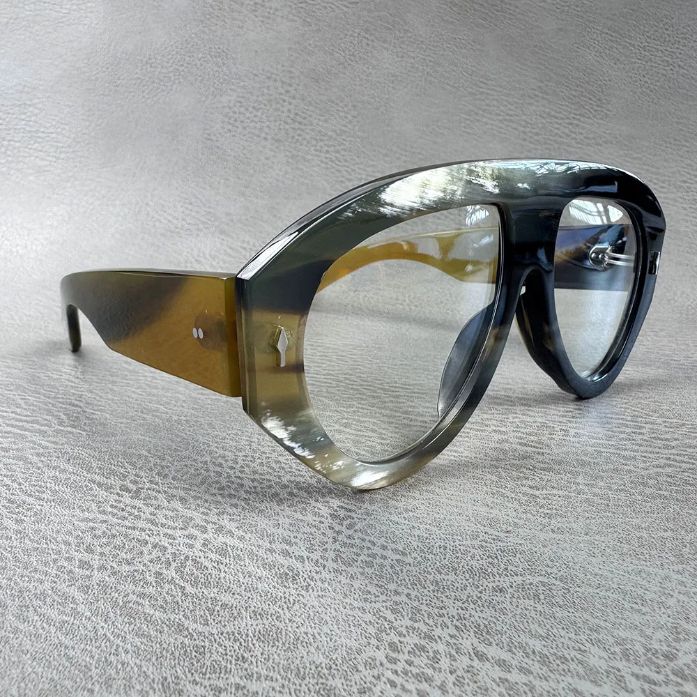Eyeglass Frames Aviator Unique Vintage Optical Lenses Eyeglasses Big ...