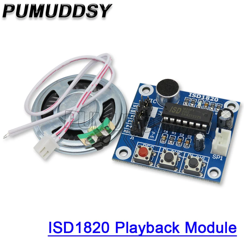 ISD1820-Voice-Recording-Recorder-Module-With-Mic-Sound-Audio ...