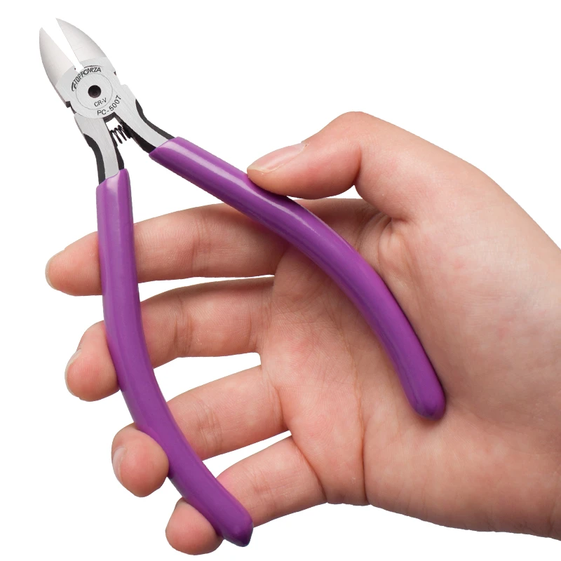 TOPFORZA Precision Side Cutters CR-V Steel Diagonal Plier Wire Snippers ...
