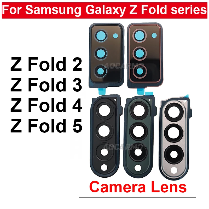 For Samsung Galaxy Z Fold 2 3 4 5 Fold2 fold3 Fold4 Fold5 Rear Back ...