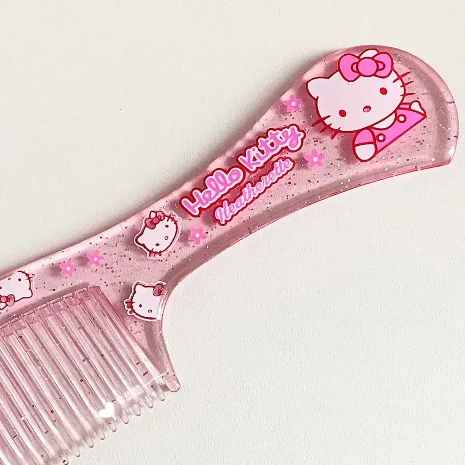 Sanrio-Hello-Kitty-Cute-Cartoon-Comb-Dense-Tooth-Comb-Japanese-Soft ...