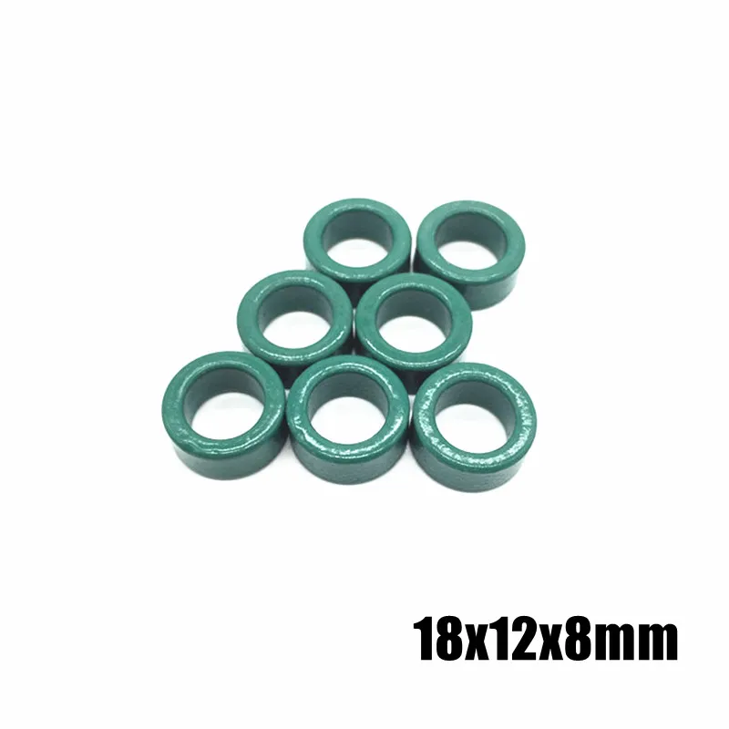 5pcs-Ferrite-Core-Ring-18-12-8mm-anti-interference-10K-Inductor-Coil ...