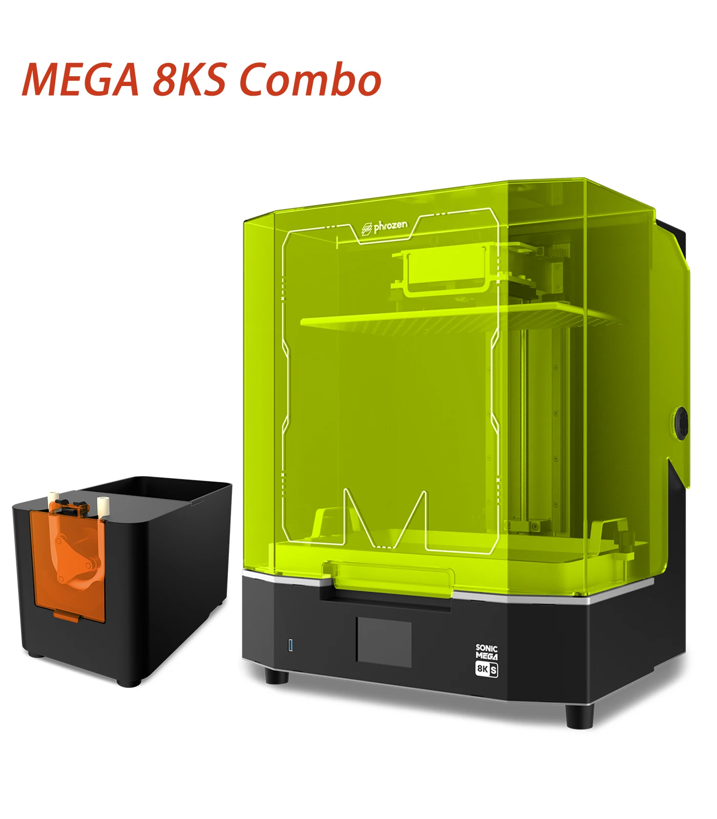 Phrozen Sonic MEGA 8KS with Pump & Fill Light curing 3D printer 7.1 "8K ...