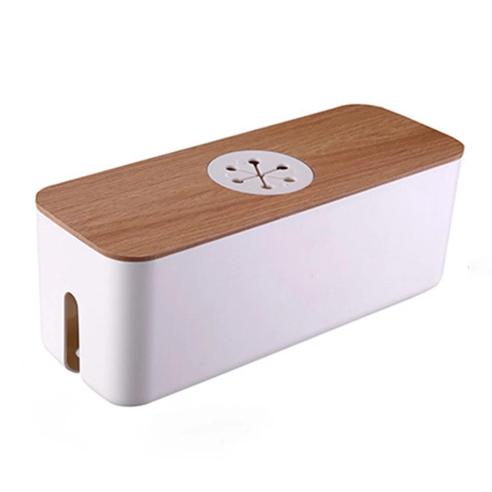 Cable Management Box Wire Organizer Bins Protect Cables Power Line ...