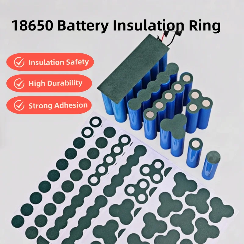 500units 18650 1S-5S Battery Insulation Ring for 18650 Battery ...