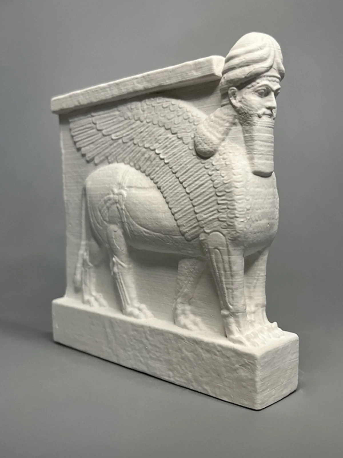 Iraqi-Assyrian-culture-lamassu-statue-plaster-sculpture-decoration-home ...