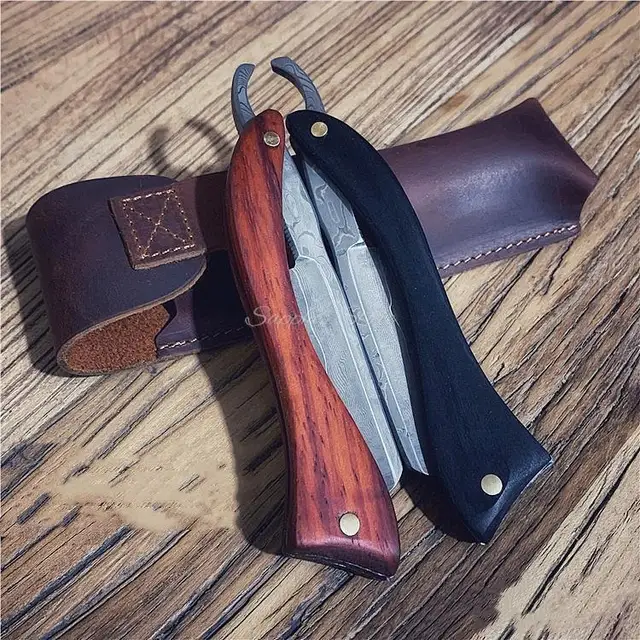 Indian Barbers Knife 148 Shave Knife Stock Photos, High Res Pictures,