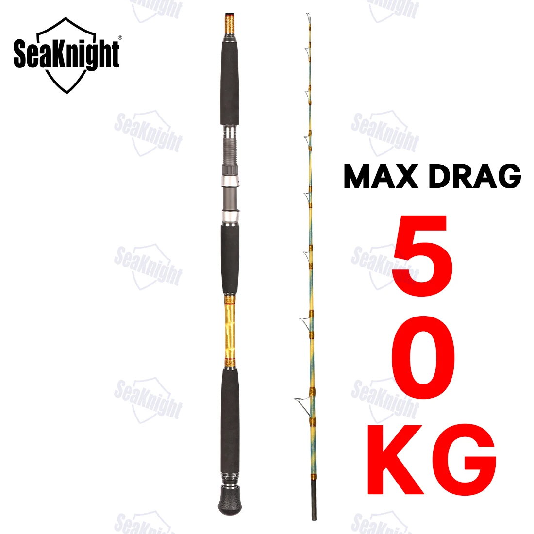 2022-NEW-Seaknight-High-Carbon-Boat-Fishing-Rod-Sea-rods-All-FuJi-rings ...
