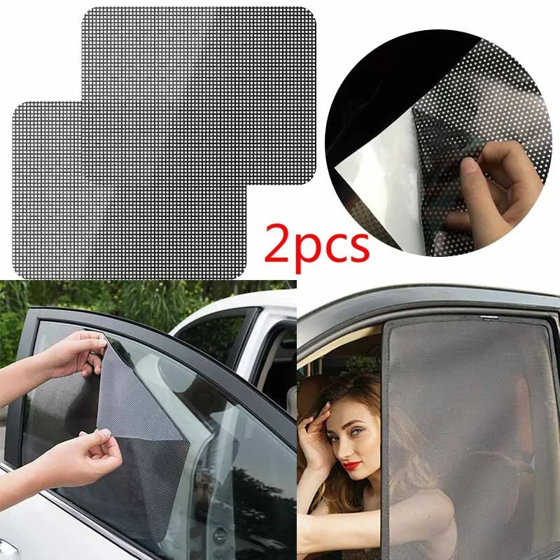2Pcs-42x38cm-DIY-Car-Stickers-Sun-Shades-Sun-Protection-Window-Cover ...