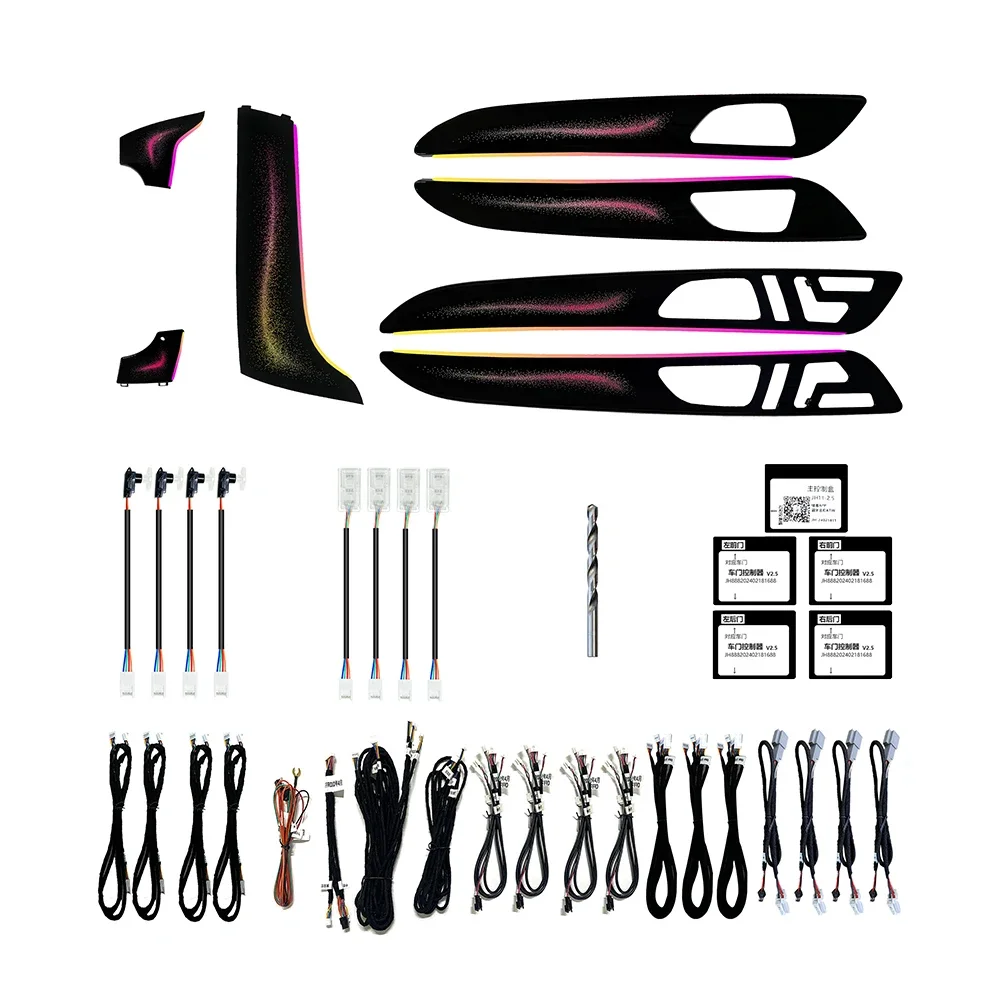 Upgrade-64-Colors-LED-Car-Interior-Ambient-Lighting-For-Mercedes-Benz ...