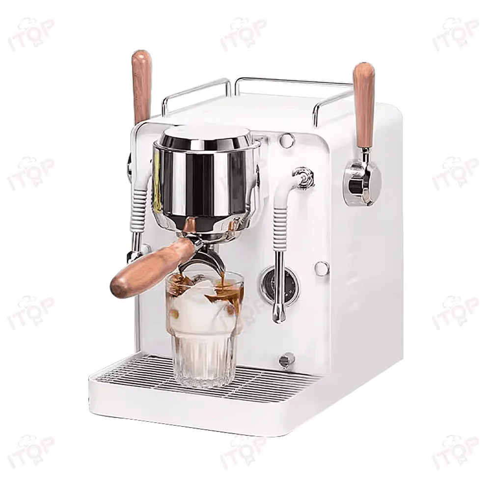 Small-Commercial-Coffee-Machine-Vibration-Pump-58mm-Filter-Espresso ...