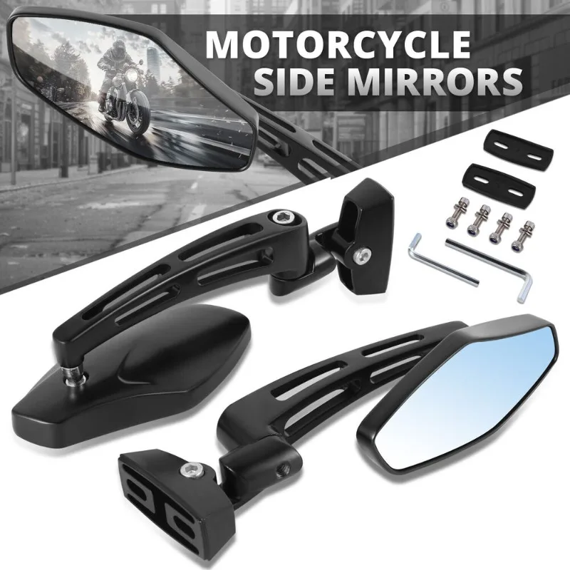 2pcs-Motorcycle-Racing-Rear-View-Mirror-For-Yamaha-FZ1-FZR-YZF-R1-R6-R6 ...
