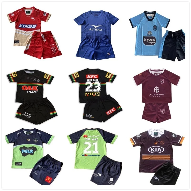 2022/23/24 DOLPHINS ANZAC rugby jerseys KIDS KIT Home away HERITAGE ...