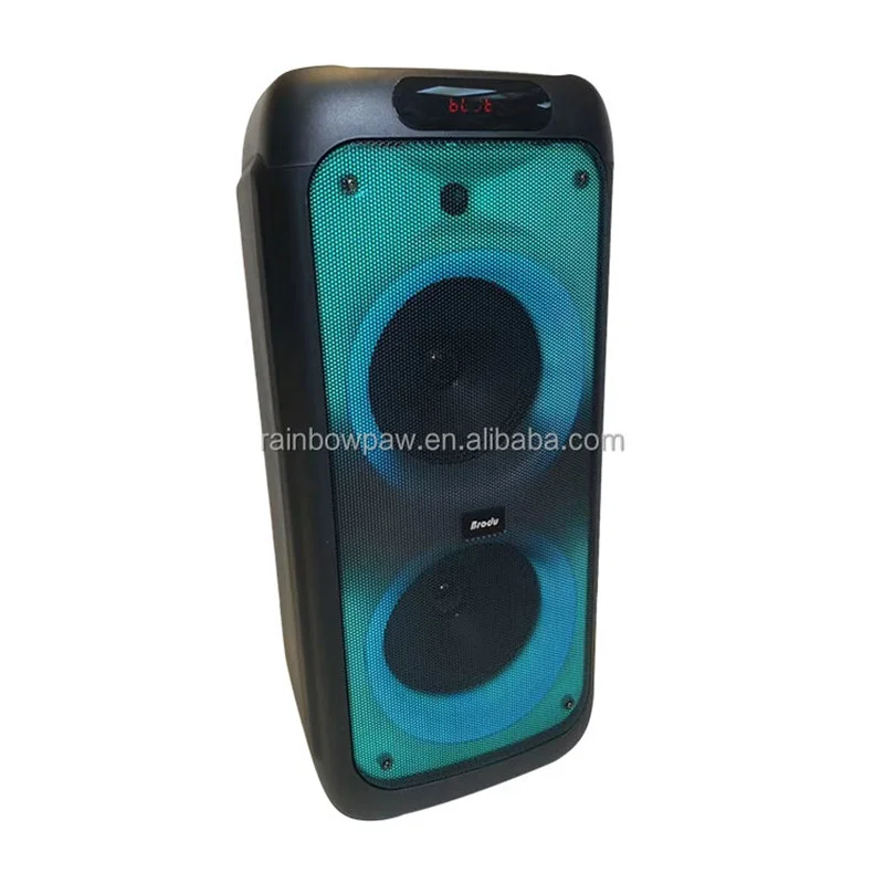 KTS Brodu speaker BTS-1388 Wireless Portable Speaker dual 8 inch BT ...