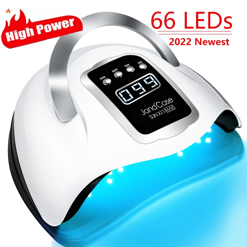 Sun X11 Max Led Uv Lamp Nail 66leds Gel Polish Curing Lamp Wave Polish ...