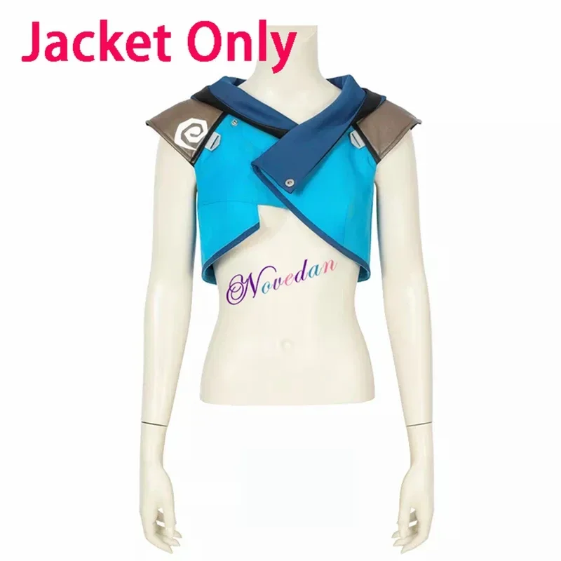Disfraz de Cosplay del juego Valorant, chaqueta Jett, abrigo y zapatos ...