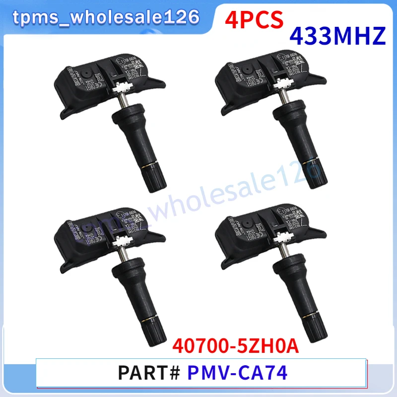 4PCS-Tire-Pressure-Monitor-System-Sensor-PMV-CA74-For-Infiniti-Q70-Qx ...